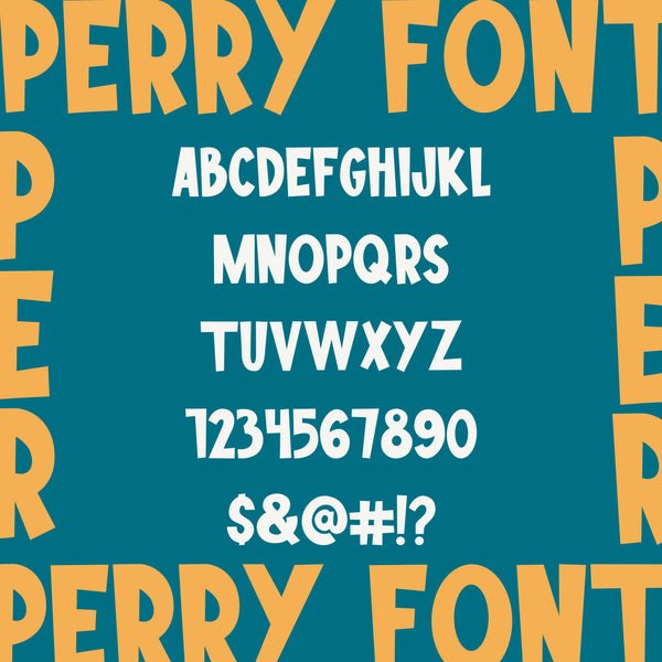 Perry Font – Bleed Kreative