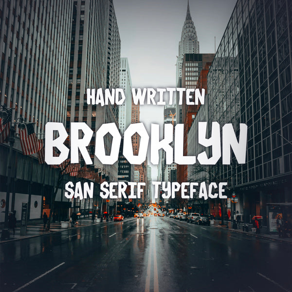 Brooklyn Font – Bleed Kreative
